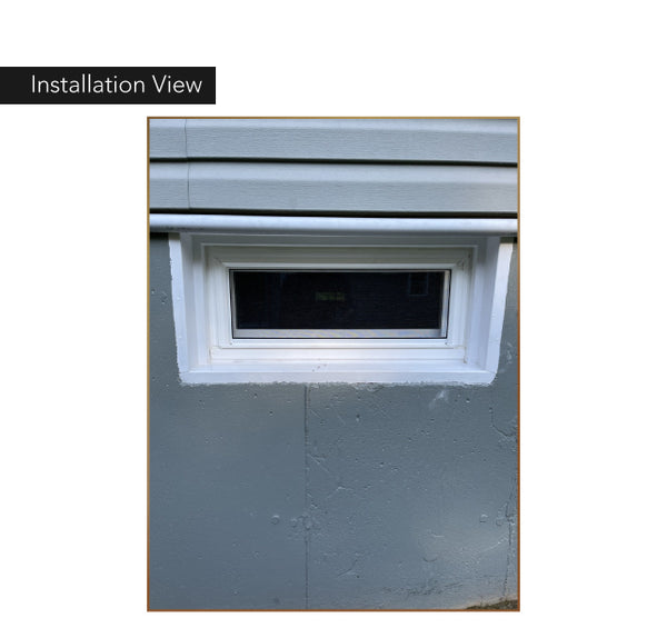Basement Hopper Window